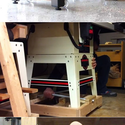 DIY Designs of Retractable Wheels for Tool Bases - Core77