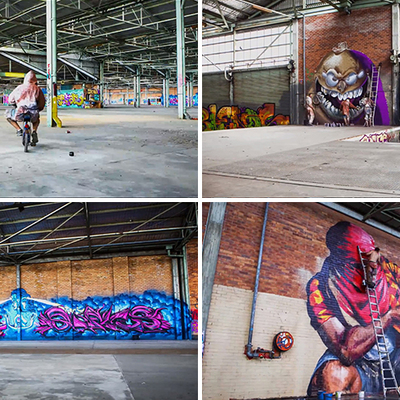 The Best Mass-Graffiti Time-Lapse You'll Ever See - Core77