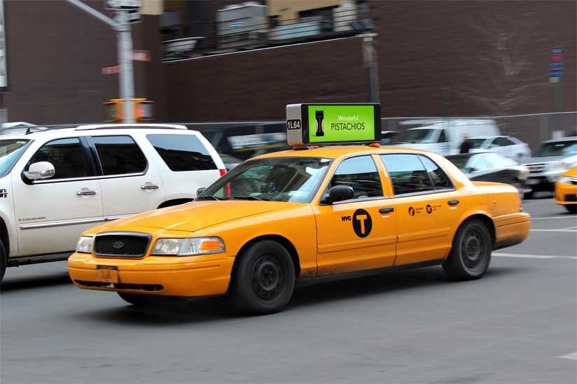 VeriFone Digital Taxi-Tops display by Bluemap Design | Core77 Directory
