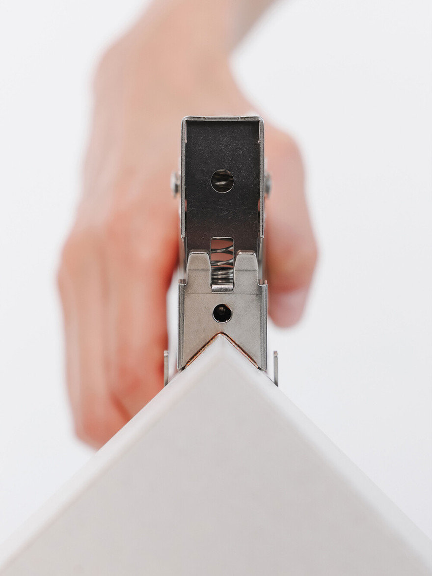 The Cornervery: A 90-Degree Stapler - Core77