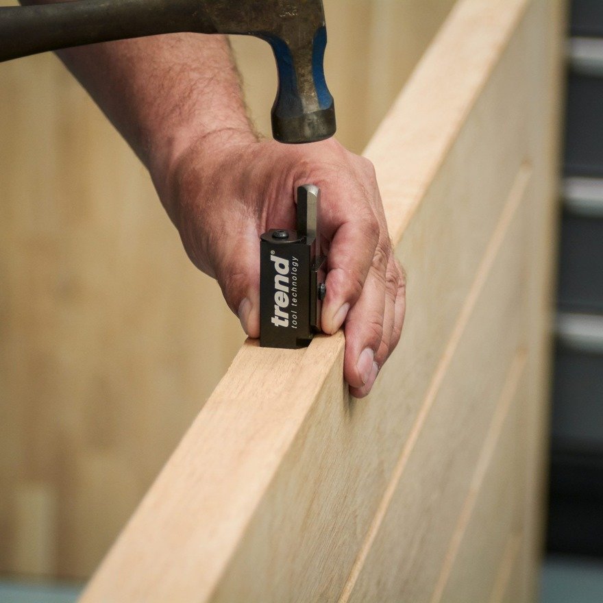 Specialty Tool: The Trend Corner Chisel Quickly Squares Hinge Mortises - Core77