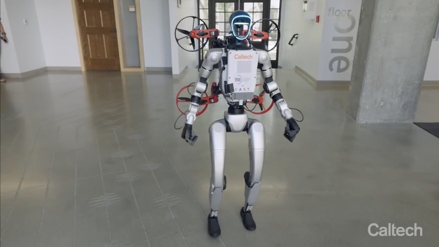 CalTech Attaches a Drone to a Humanoid Robot - Core77