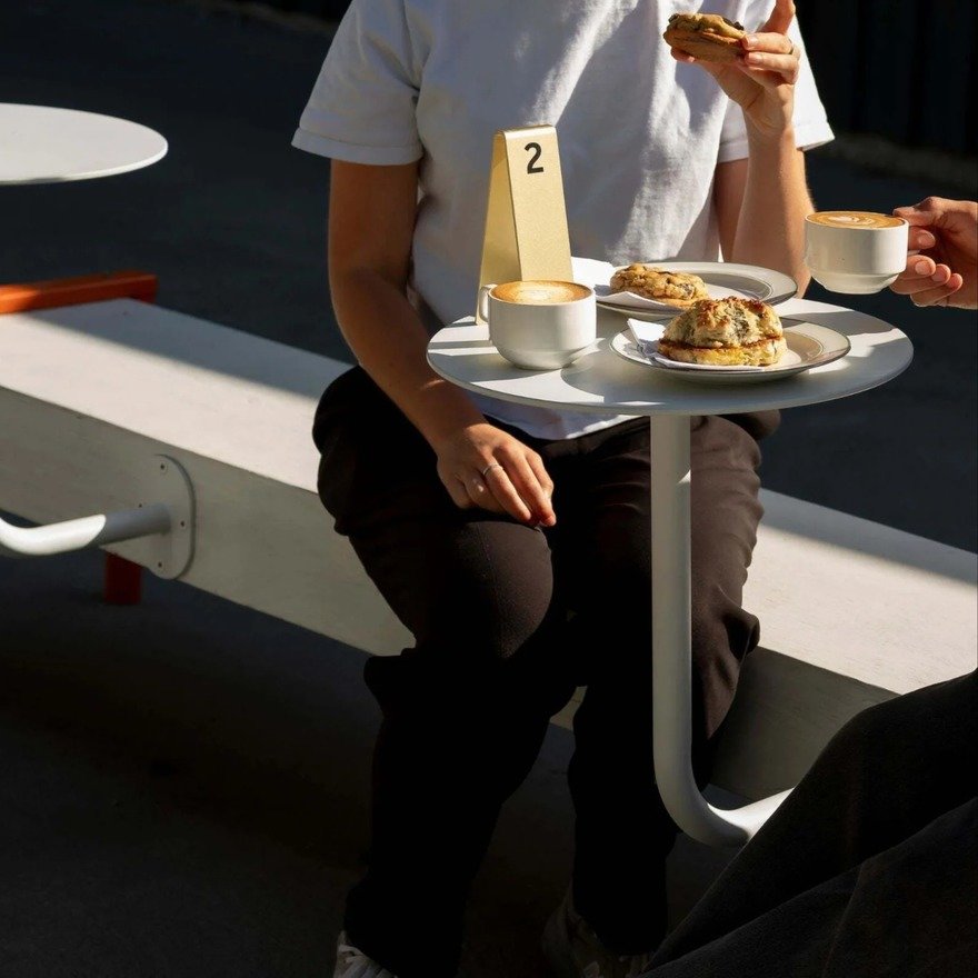 Clever Design for Removable Café Tables, by George & Willy - Core77