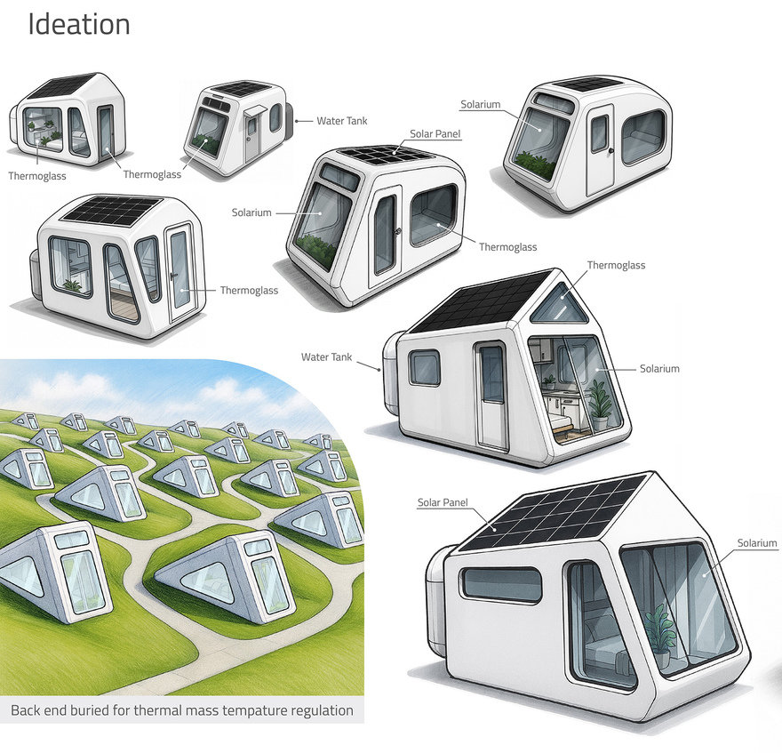Industrial Designer Tanner Moore's Off-Grid Capsule Concept - Core77