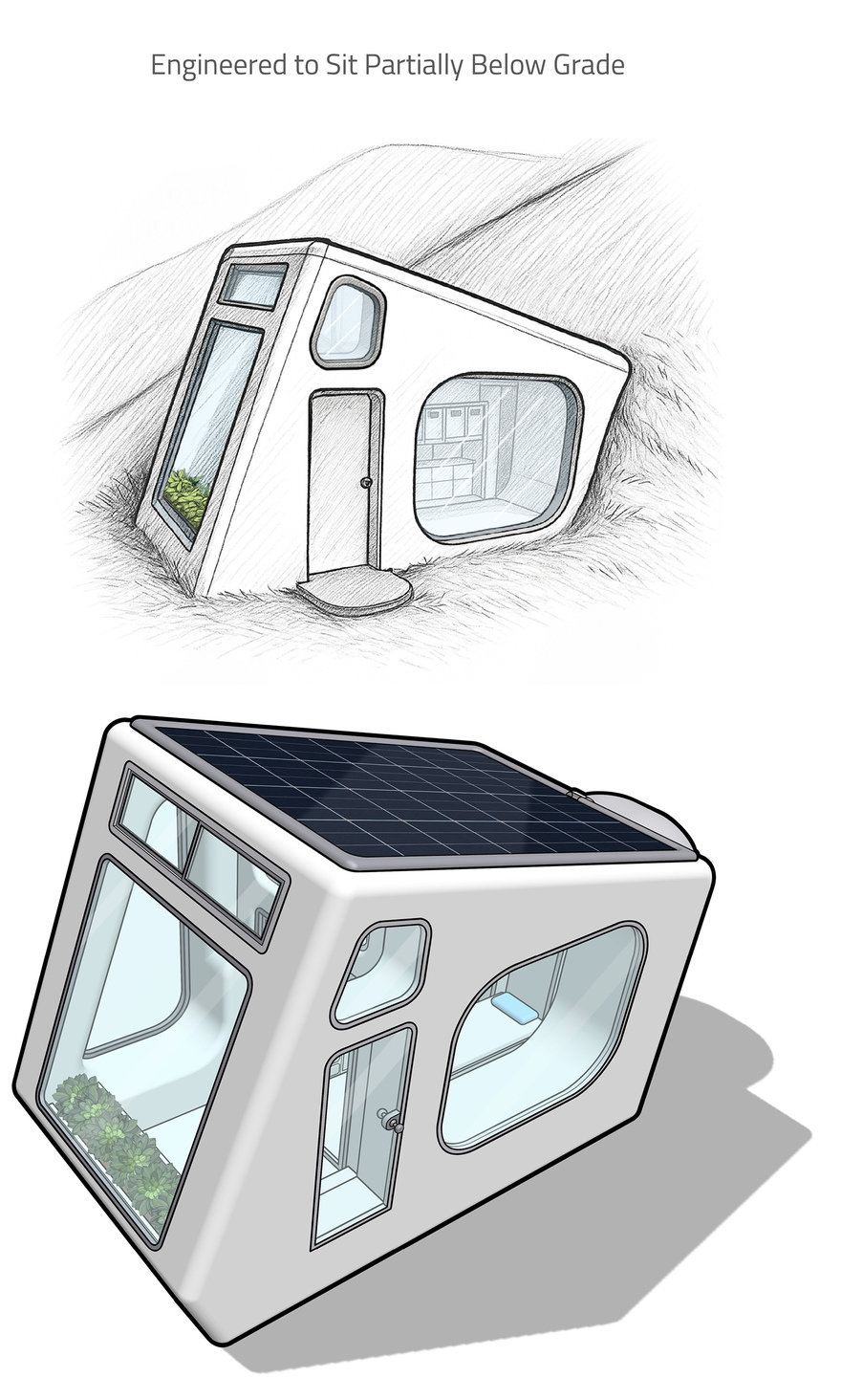 Industrial Designer Tanner Moore's Off-Grid Capsule Concept - Core77