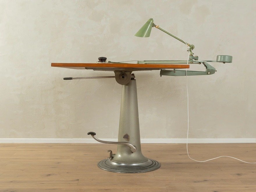 Nike Hydraulics' Sleek Mid-Century Design for an Adjustable Drafting ...