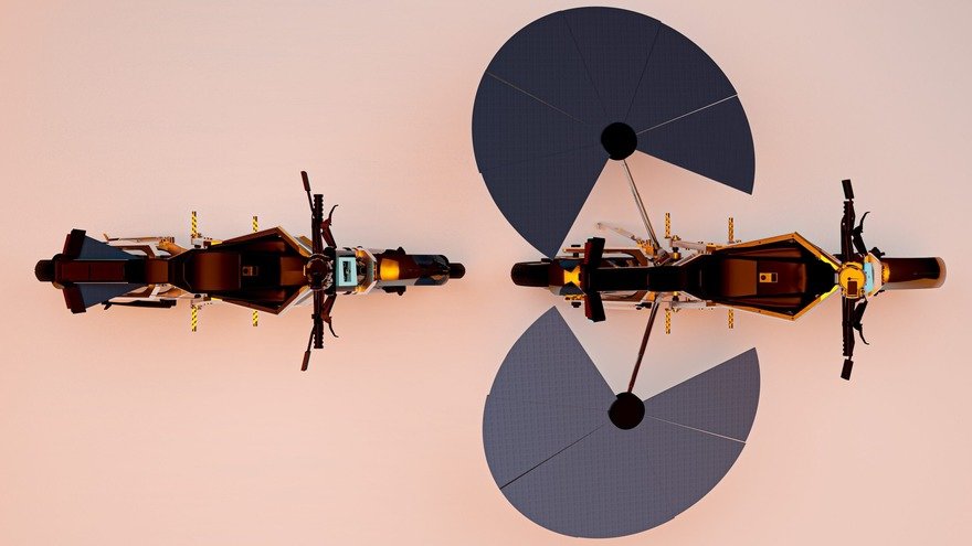 An Architecture Firm's Wishful Solar-Powered Motorcycle Concept - Core77