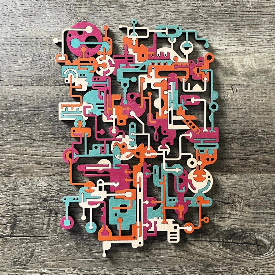 Puzzle Bomb's Form-Follows-Function Jigsaw Puzzles - Core77