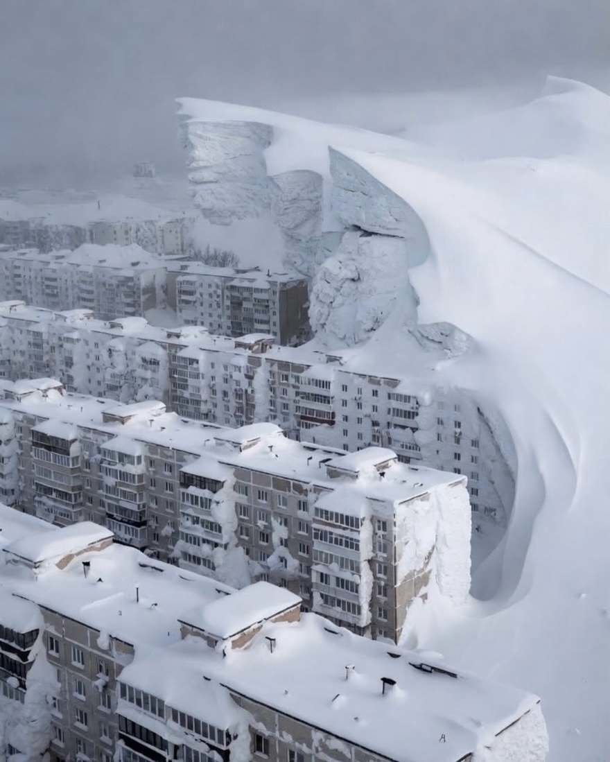 This Russian City is Not Buried Under 40 Feet of Snow - Core77