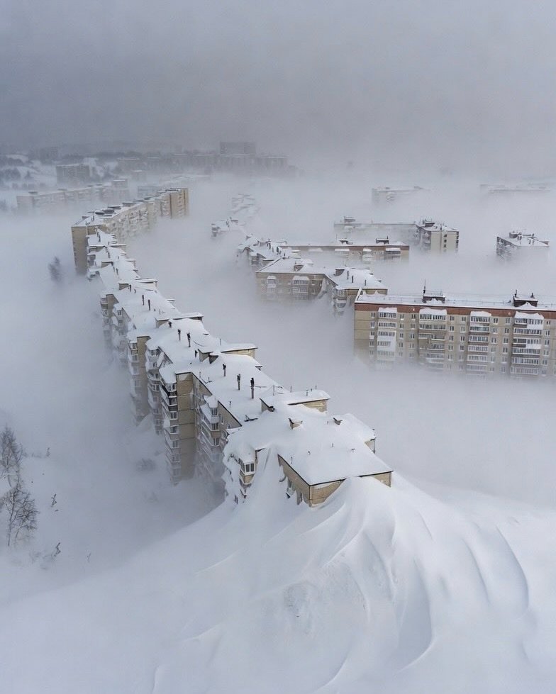 This Russian City is Not Buried Under 40 Feet of Snow - Core77