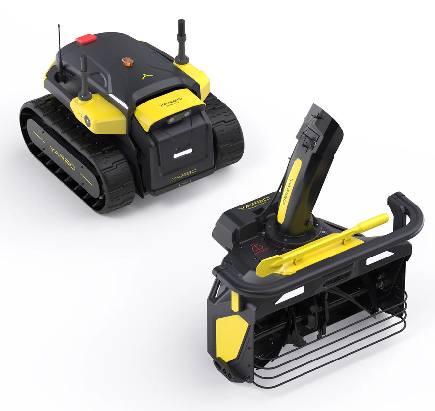 The Yarbo Autonomous Snow Blower - Core77