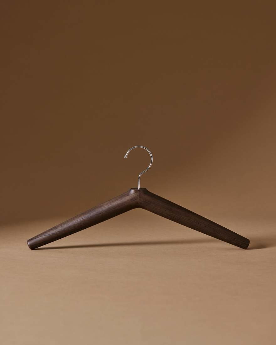 Japanese Overdesign: Karimoku's Gorgeous Oak Coat Hanger - Core77