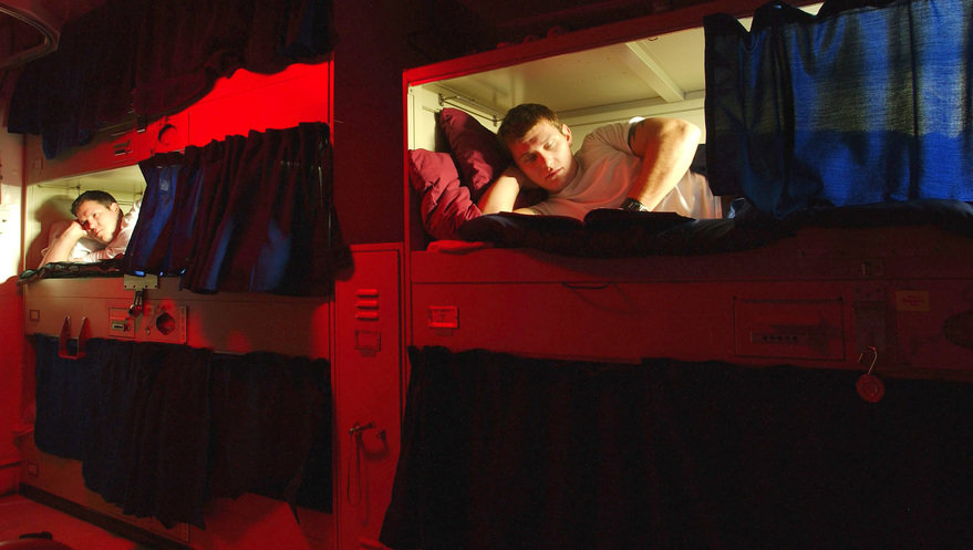 Smart Design for Tight Spaces: The U.S. Navy's Sit-Up Berths - Core77