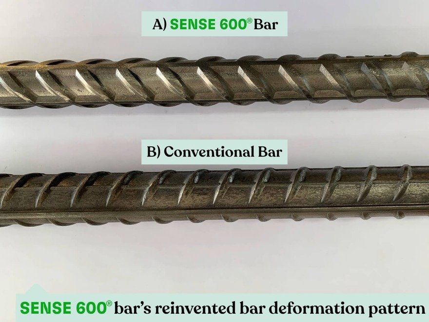Redesigned Rebar: Different Shape, Greater Strength, Less Material - Core77