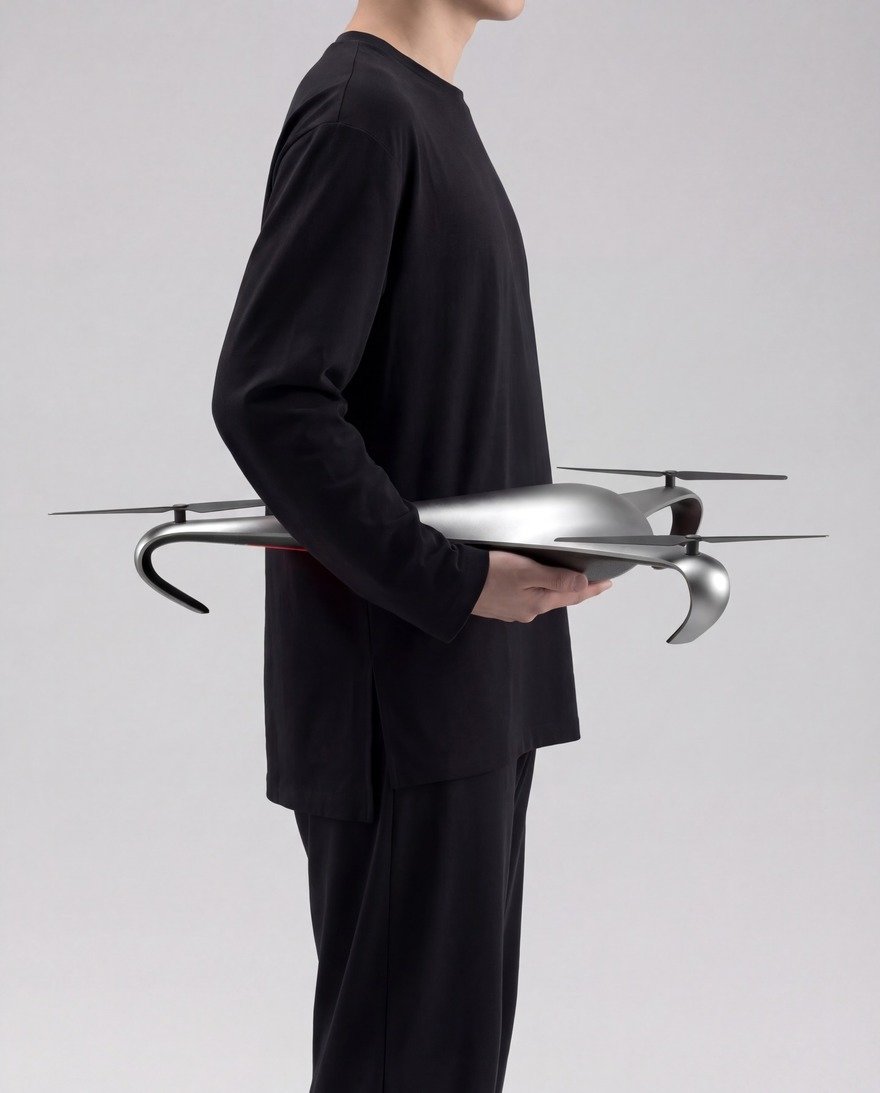 A Designey Tri-Rotor Drone - Core77