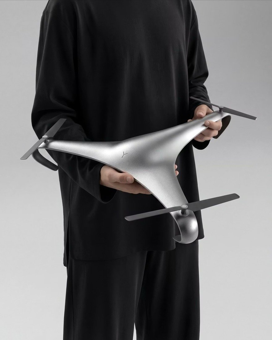 A Designey Tri-Rotor Drone - Core77