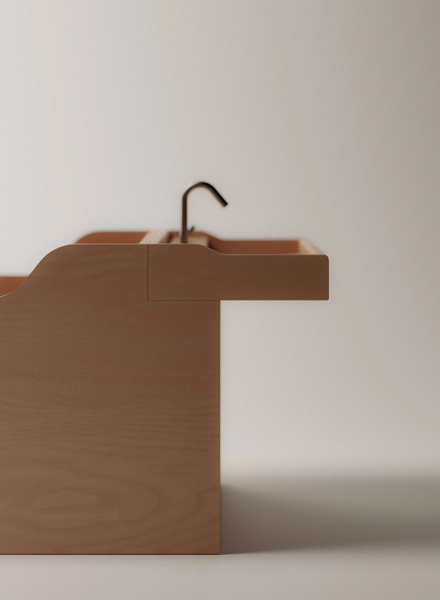 David Chipperfield Design's Plywood Bathtub - Core77