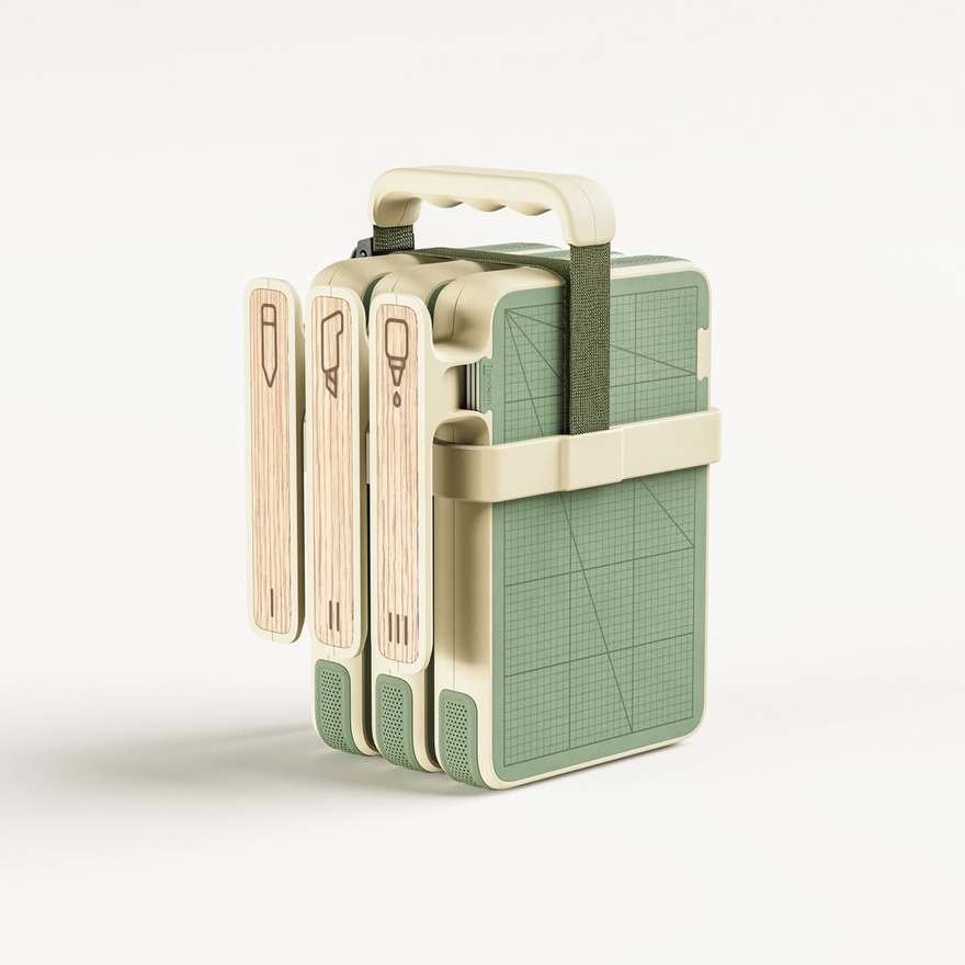 Industrial Design Student Work: A Portable Modelmaking Kit - Core77