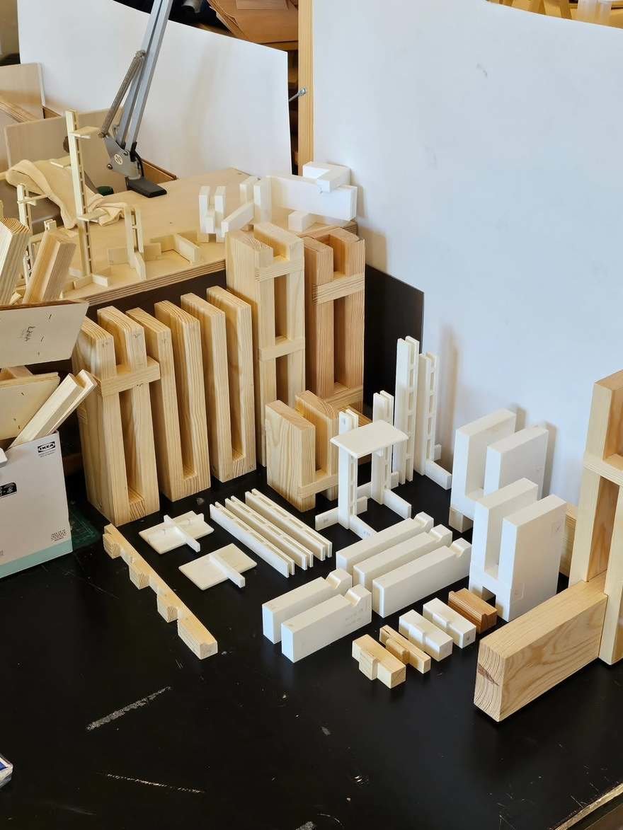 Furniture Design Student Work: Lara Joy's Adjustable Shelving System ...