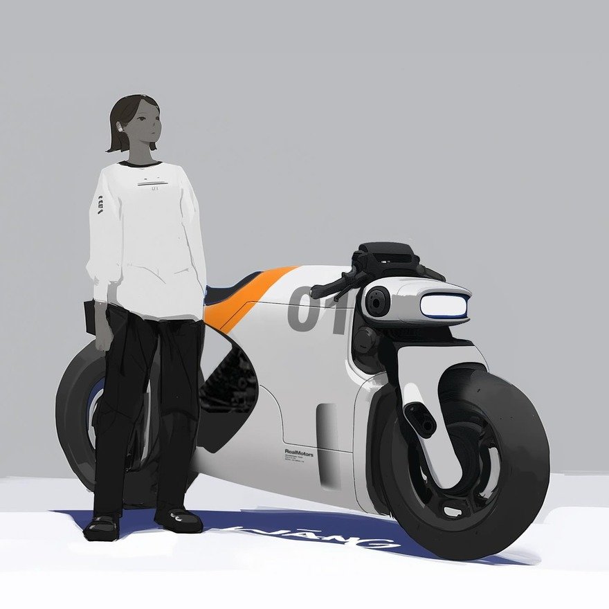 Real Motors' Stunning Project Ares Electric Motorcycle - Core77