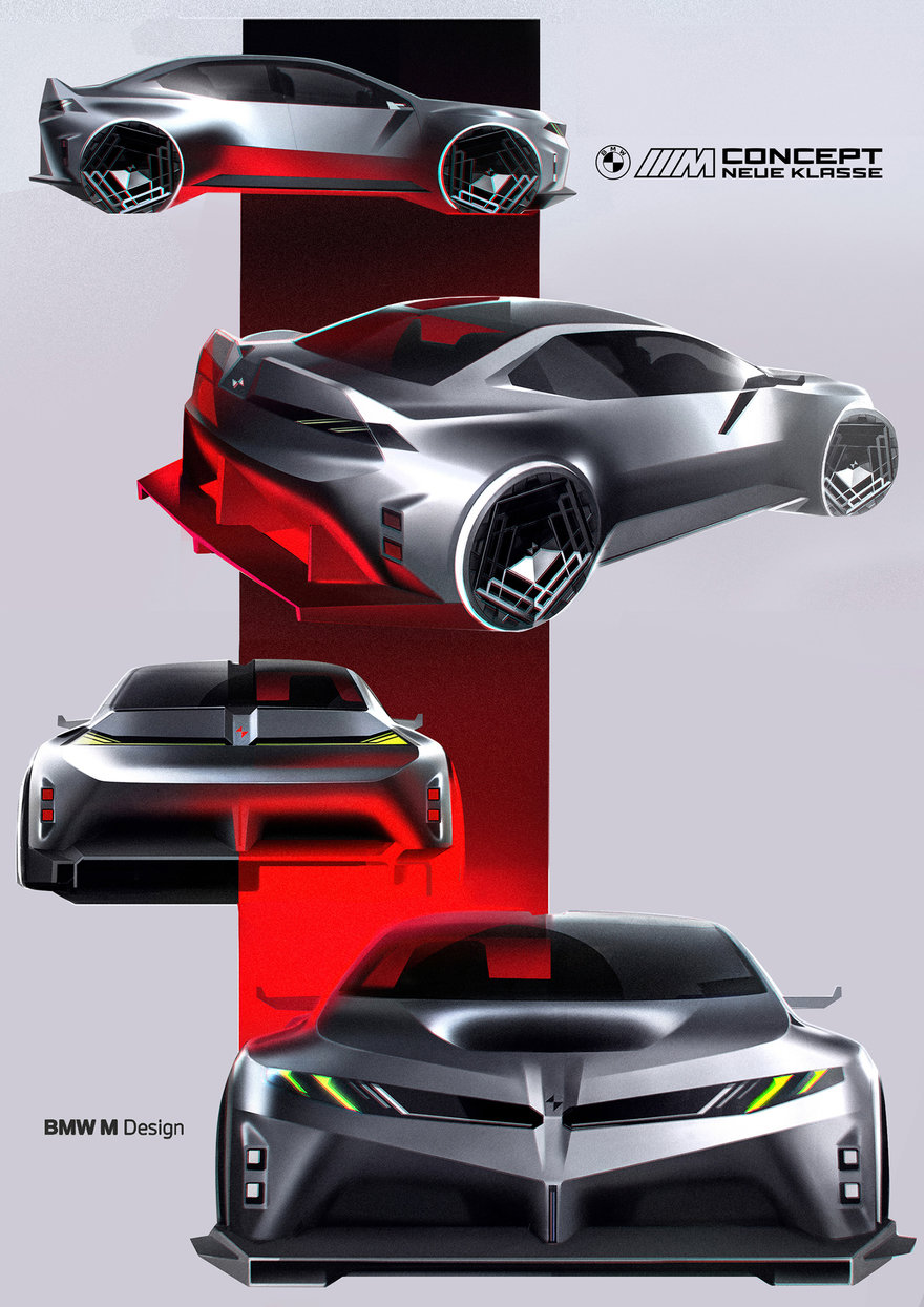 BMW Unveils Striking M Concept Neue Klasse - Core77