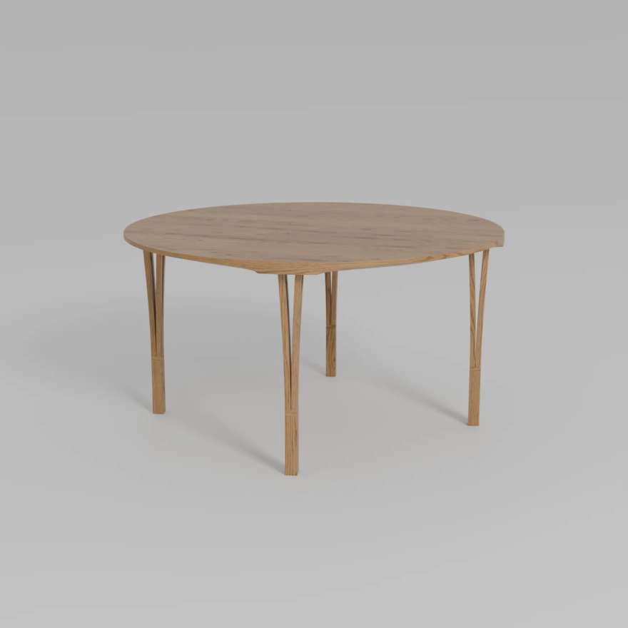 Table Legs that Use Spring Tension Rather than Joinery - Core77
