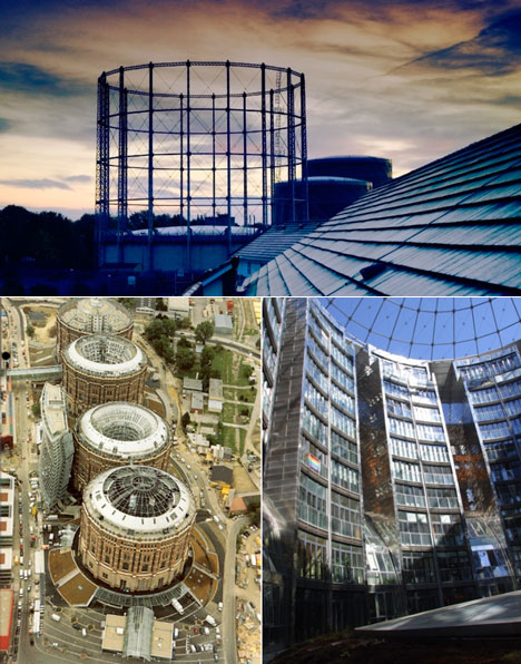 Gasometer conversions - Core77