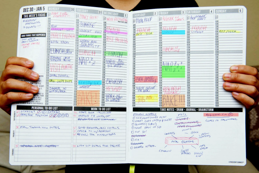 Time Management Tools Weekly Planners Core77