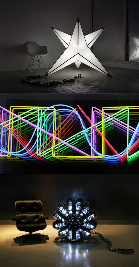 This Just In-box: James Clar's light exhibition at Traffic in Dubai ...