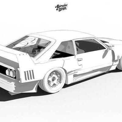 No #Coloringpages for Designers, but Here's Some Line Drawings of Cars ...