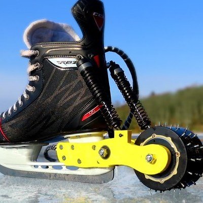 Swedish Inventor Creates Battery-Powered Ice Skates - Core77
