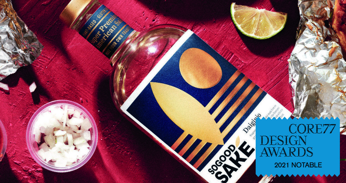 SoGood Saké - by Pearlfisher / Core77 Design Awards