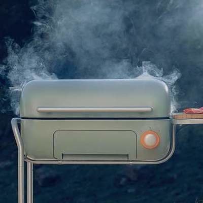The Spark Grill, a Designey Barbecue Combining the Best of Charcoal and ...