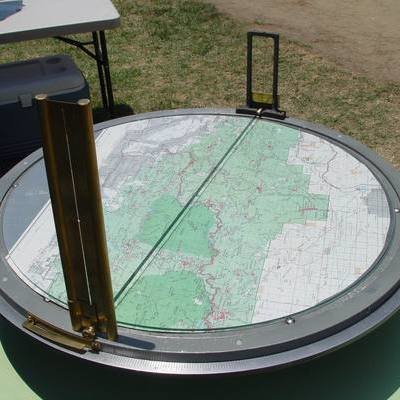 Reviving a Vintage Circular Glass-Topped Mechanical Table Used to ...