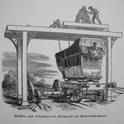 Cool Intermodal Transportation System from France, Circa 1844 - Core77