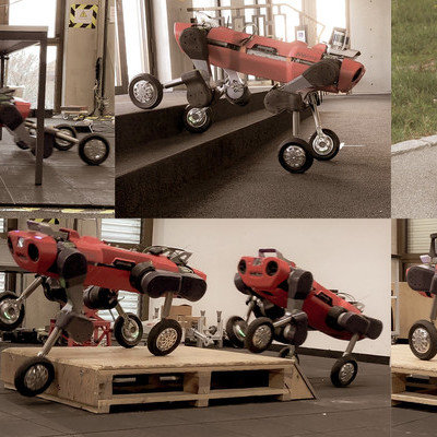 Swiss Mile's Incredible Four-Legged/Wheeled Robot Can Do it All - Core77