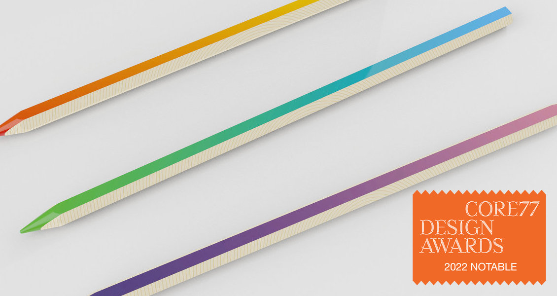 Gradient Colored Pencil - by Daojia Lin / Core77 Design Awards