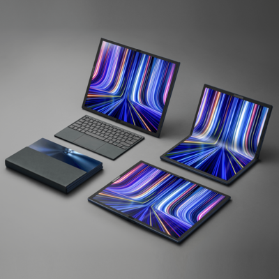 Asus Unveils Bizarre Laptop With a Screen That Folds in Half - Core77