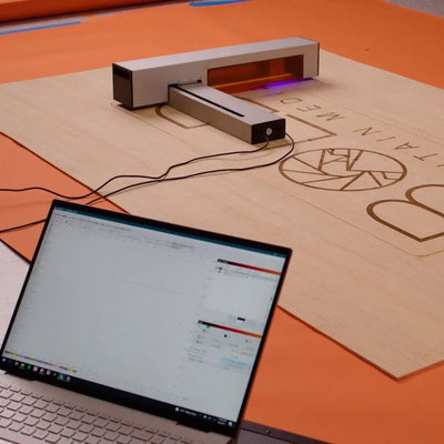 The Cleverly Designed Optic Portable Laser Cutter - Core77