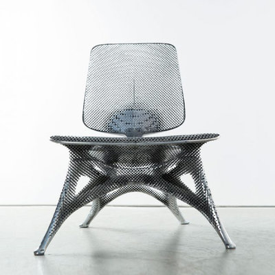 Joris Laarman Lab's 3D-Printed Aluminum Gradient Chair - Core77