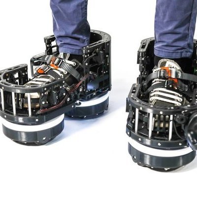 Yet Another Design Approach to Walking in VR: Wheeled Boots - Core77