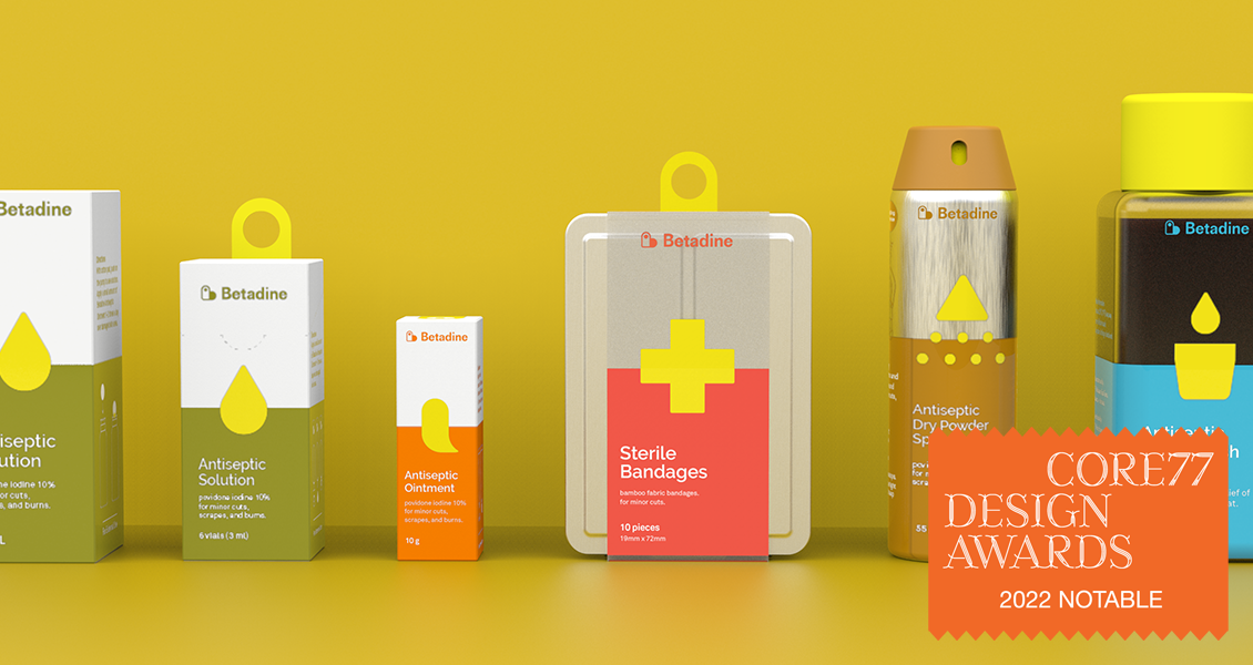 Betadine - by Vei Rusli / Core77 Design Awards