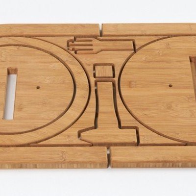 The Flatpack OO Stool, Designed to Minimize Off-Cuts - Core77