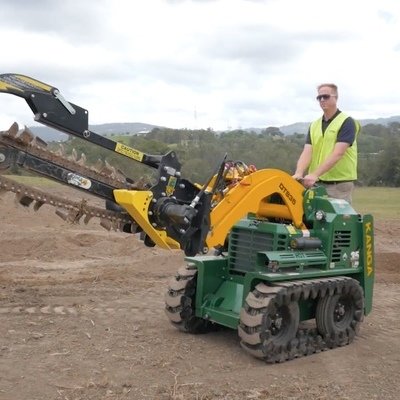 Versatile Outdoor Power Machinery: Kanga Compact Loaders - Core77