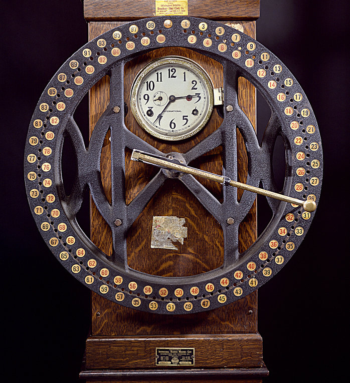Antique Factory Time Clocks