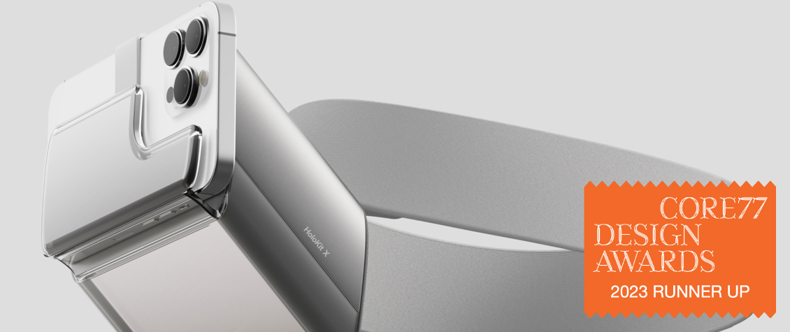 HoloKit X: Accessible AR Copresence - by Holo Interactive & Second White / Core77 Design Awards