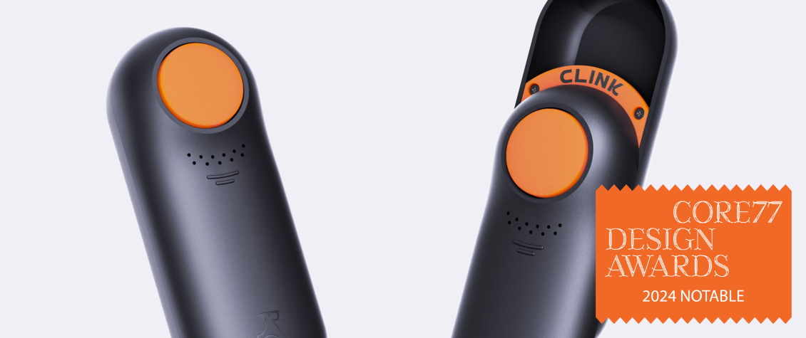 Clink Clicker - by Zerong Yang / Core77 Design Awards