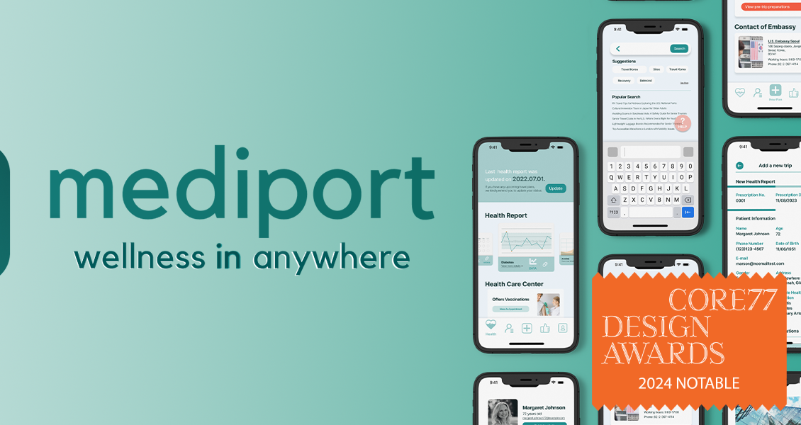 Mediport - by Chaehyeon Iris Kang / Core77 Design Awards