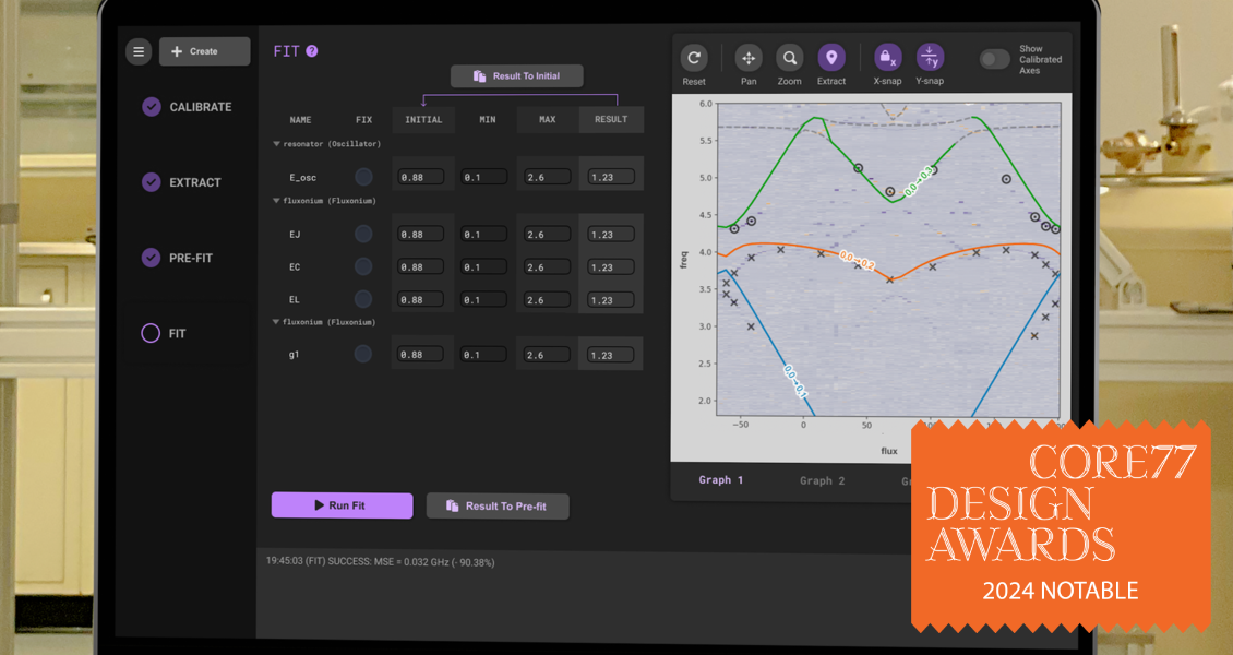QFit - interactive device characterization for superconducting circuits - by Tianying Lyu ...