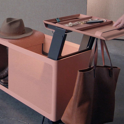 An Under-Desk Trolley with Extra Functionality - Core77